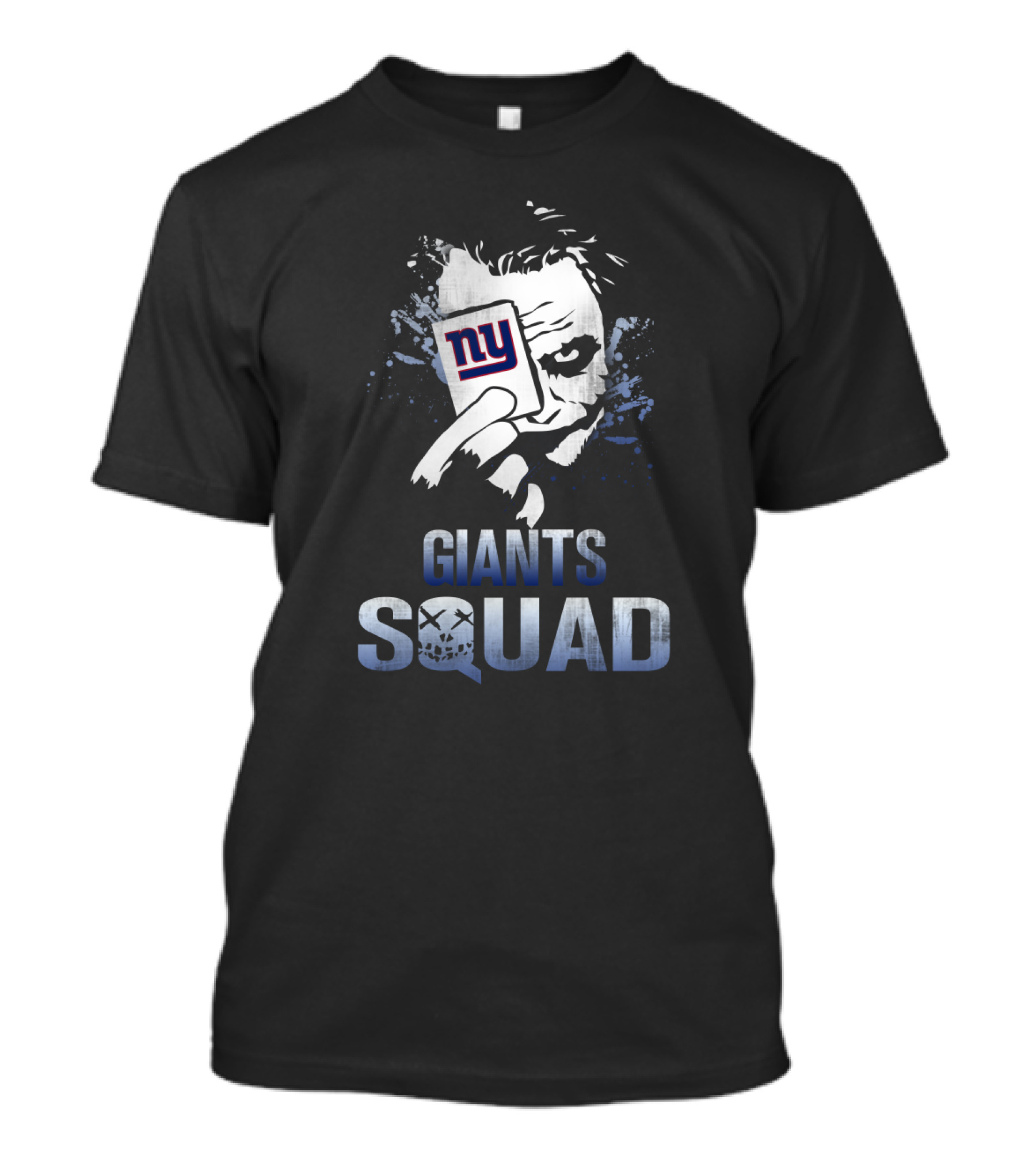 Giants Squad Joker Card New York Giants Fans T-Shirt