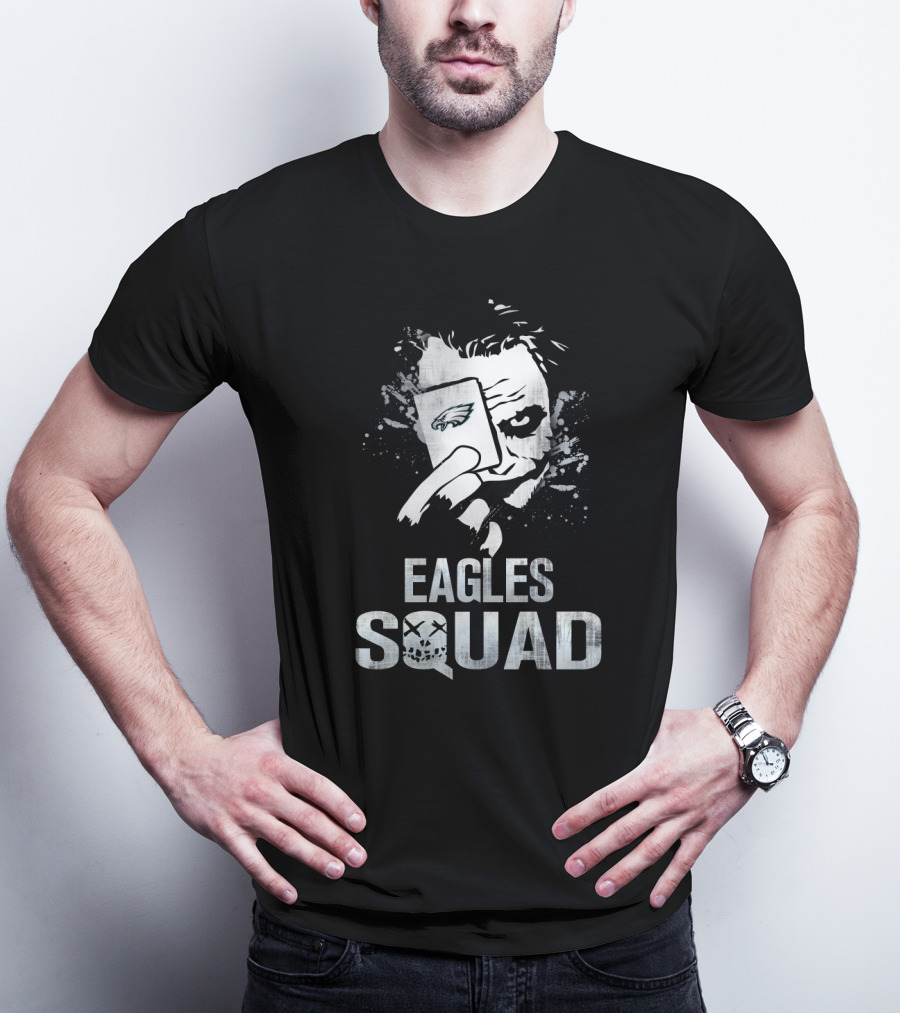 Eagles Squad Joker Card Philadelphia Eagles Fans T-Shirt