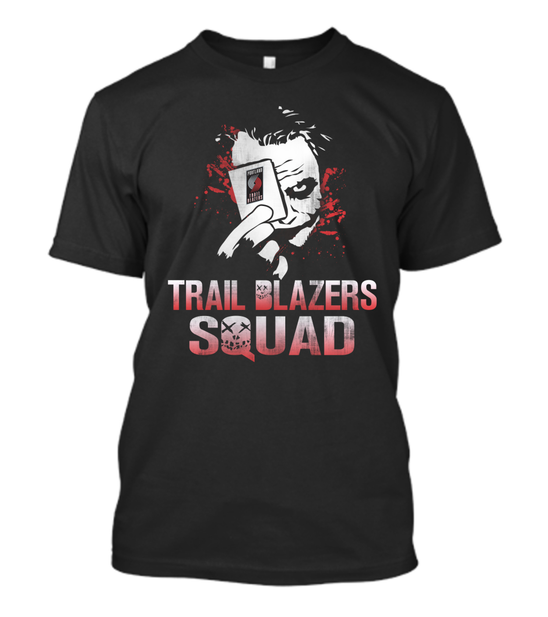 Trail Blazers Squad Joker Card Portland Trail Blazers Fans T-Shirt