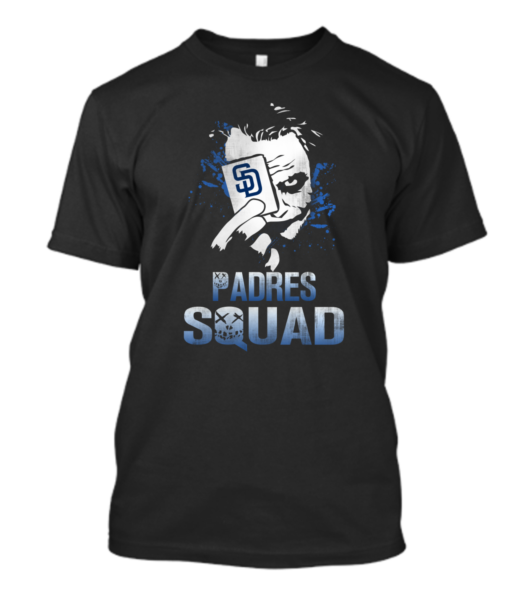 Padres Squad Joker Card And San Diego Padres T-Shirt