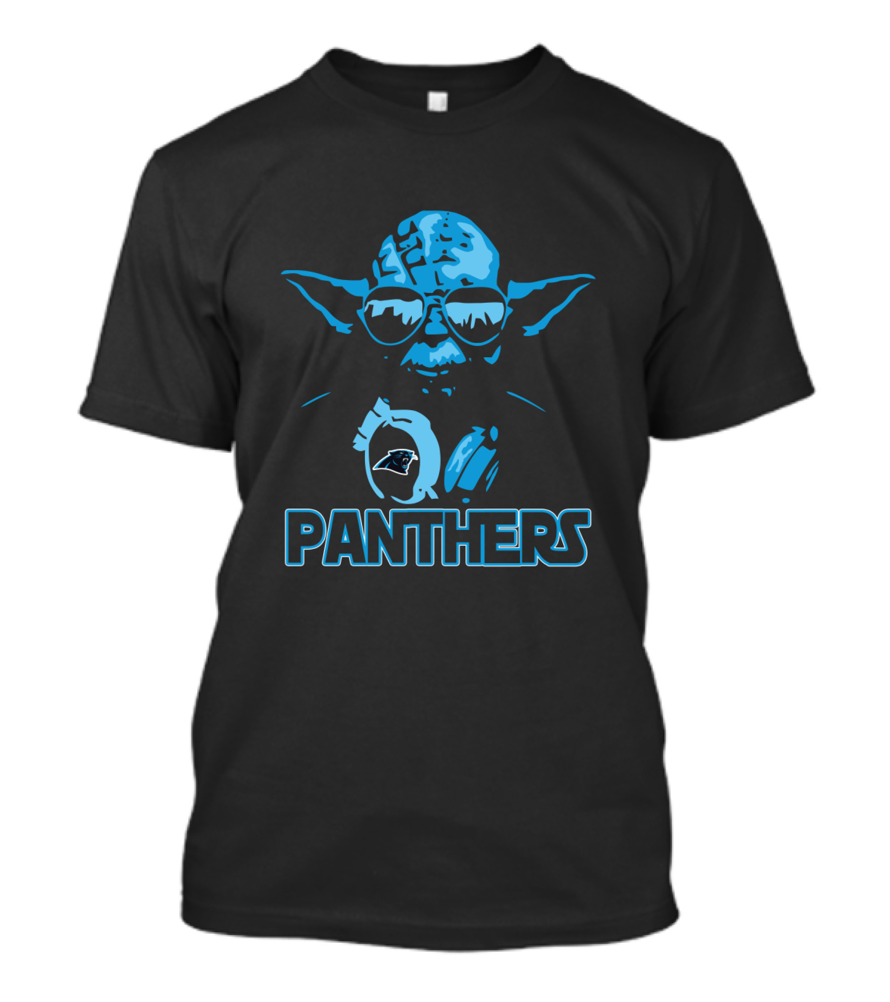 Yoda Panthers Carolina Star Wars Fans T-Shirt