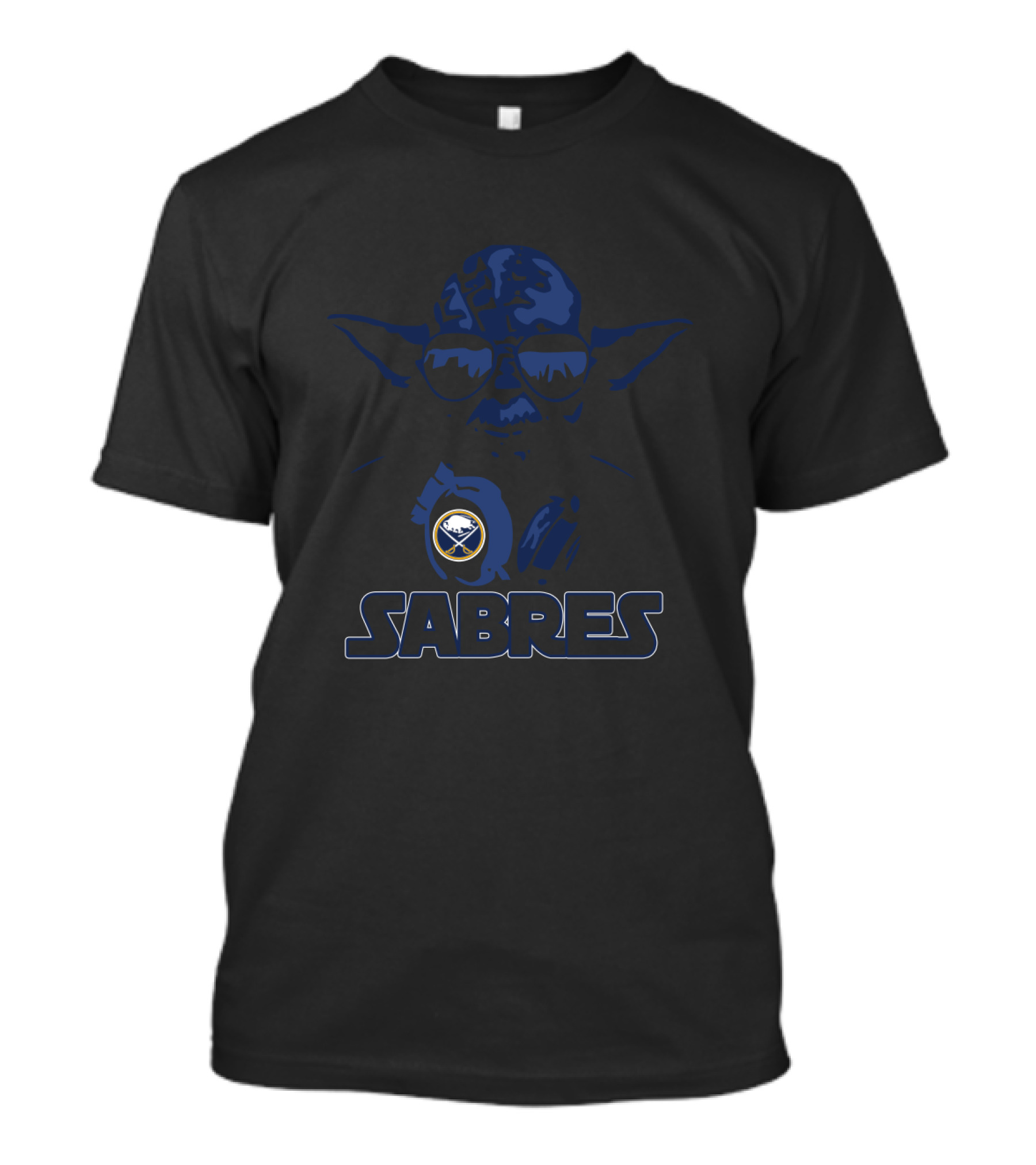 Yoda Sabres Buffalo Star Wars Fans T-Shirt