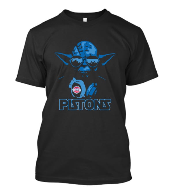 Yoda Pistons Star Wars Detroit Fans T-Shirt
