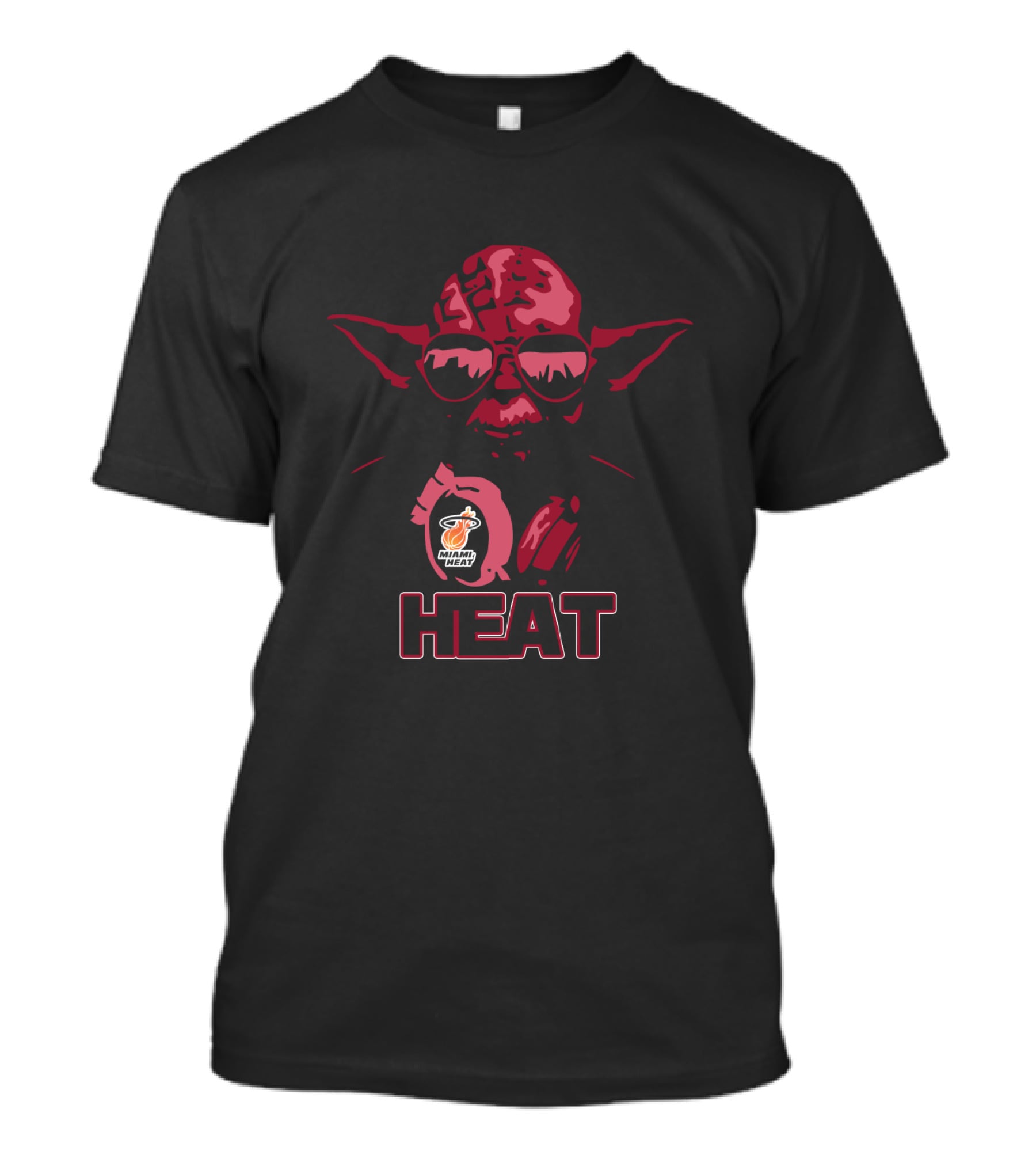 Yoda Star Wars Miami Heat Fans Heat T-Shirt