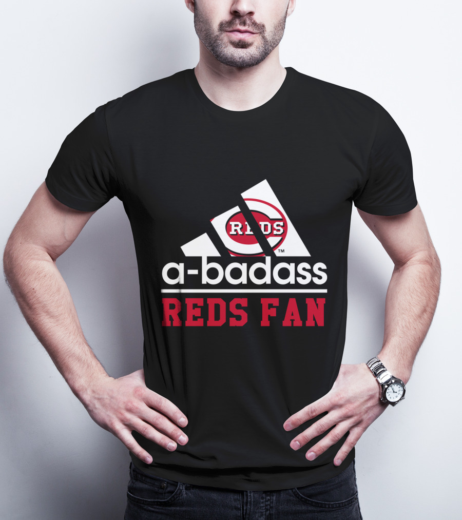 Cincinnati Reds Fan A-Badass Reds T-Shirt