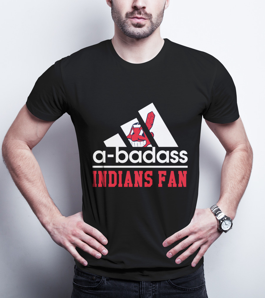 A-Badass Indians Fan T-Shirt