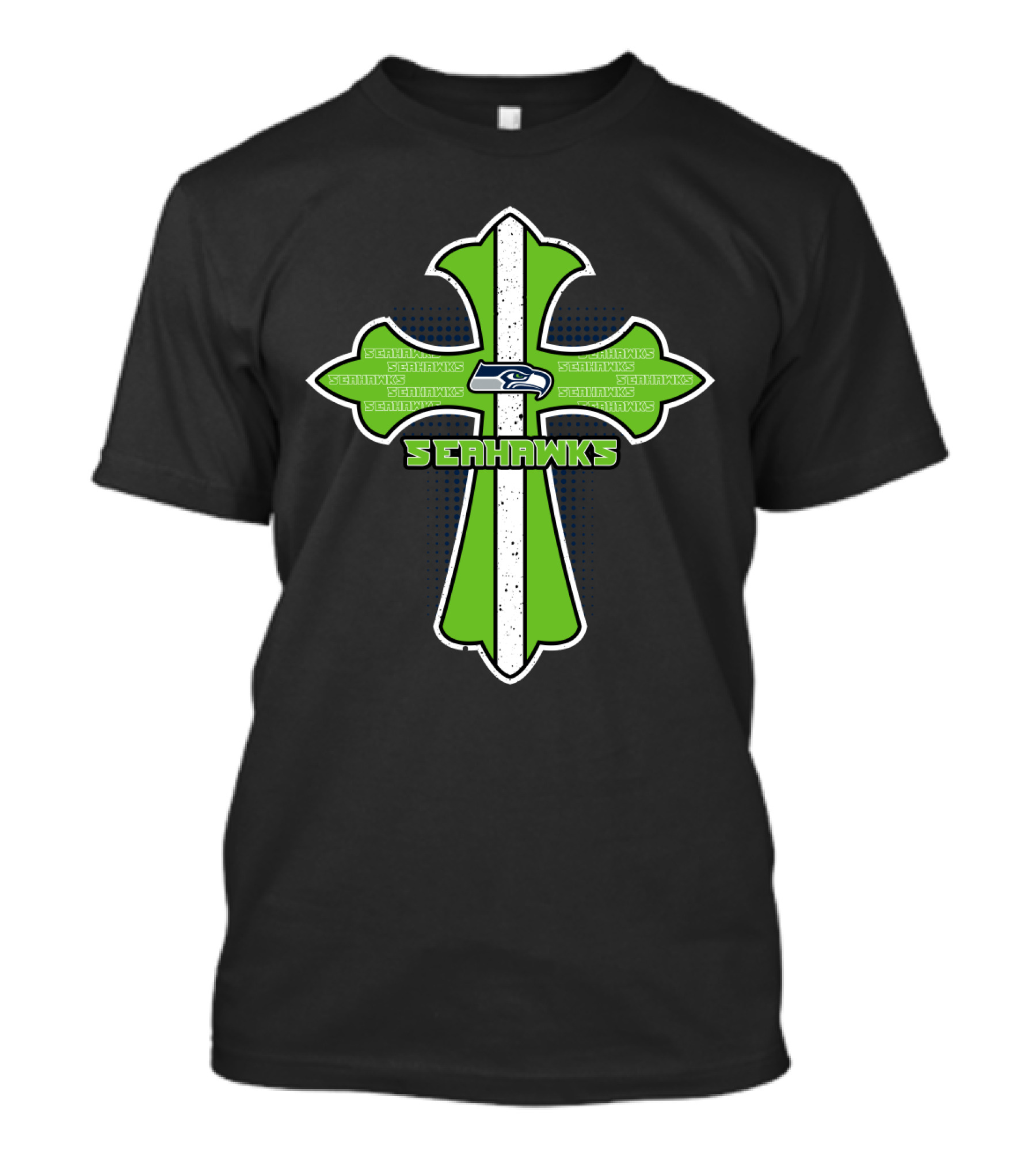 Seahawks Cross For Jesus And Seattle Seahawks Fans T-Shirt