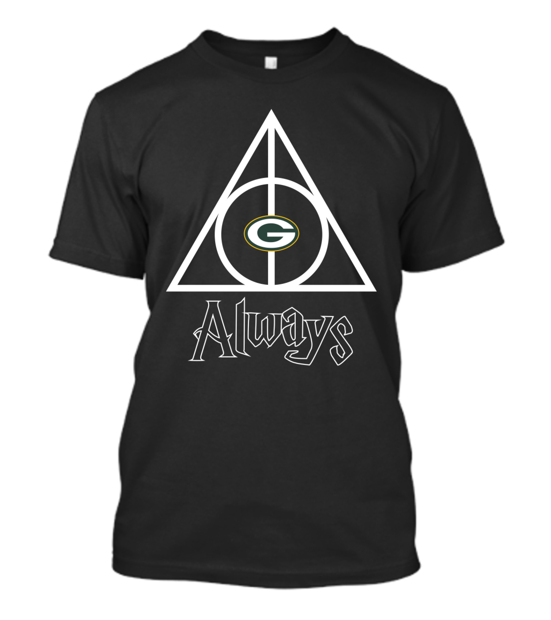 Deathly Hallows Always Green Bay Packers T-Shirt