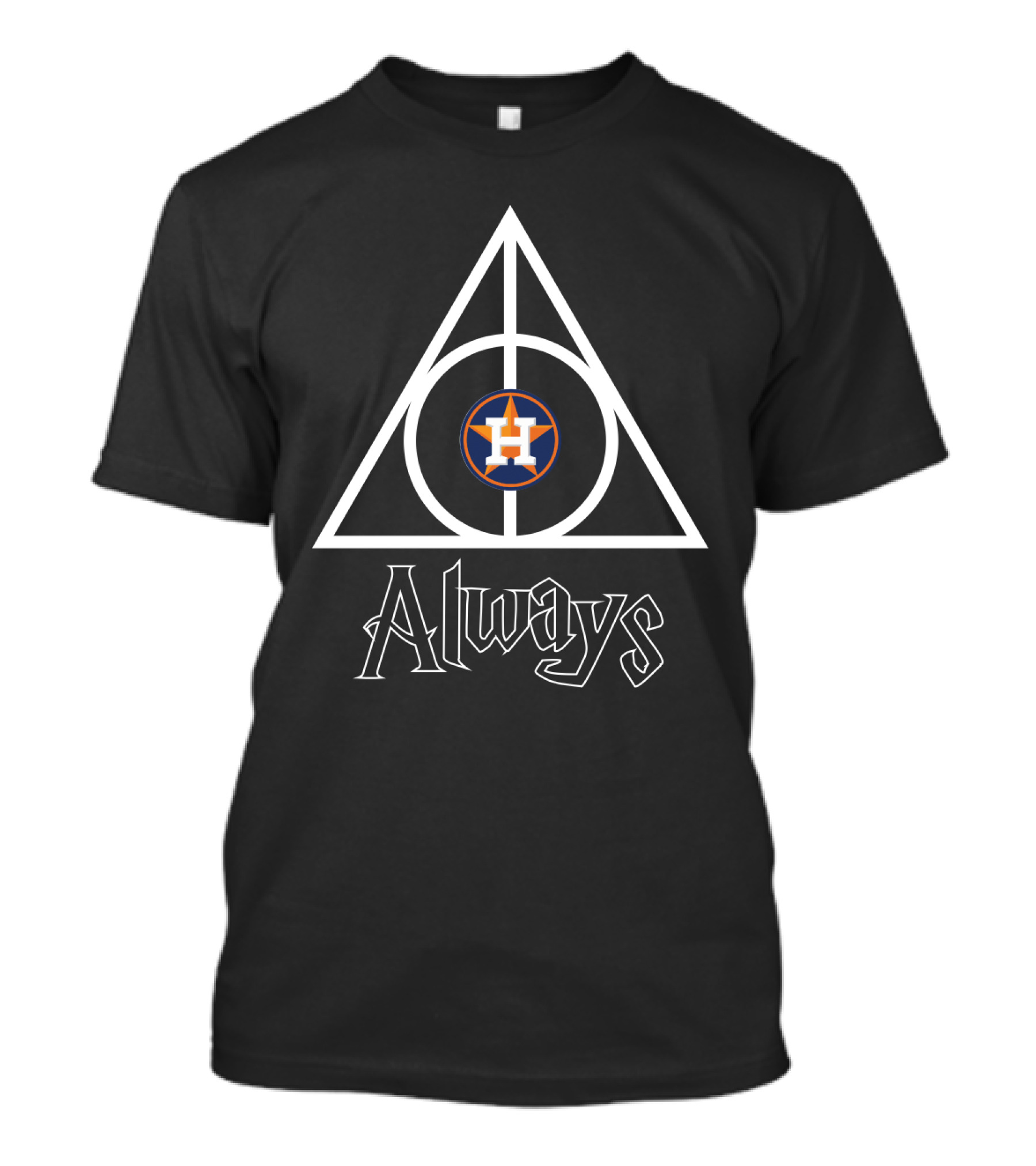 Always Deathly Hallows Houston Astros T-Shirt