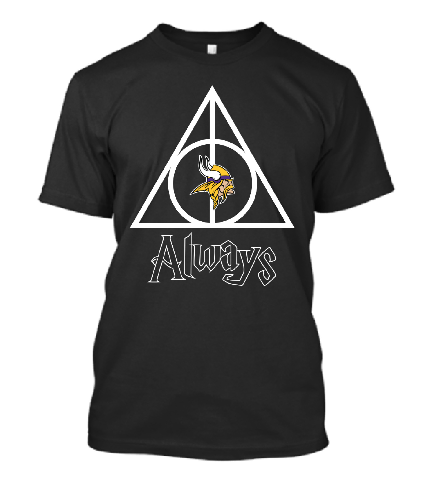 Always Deathly Hallows Minnesota Vikings T-Shirt