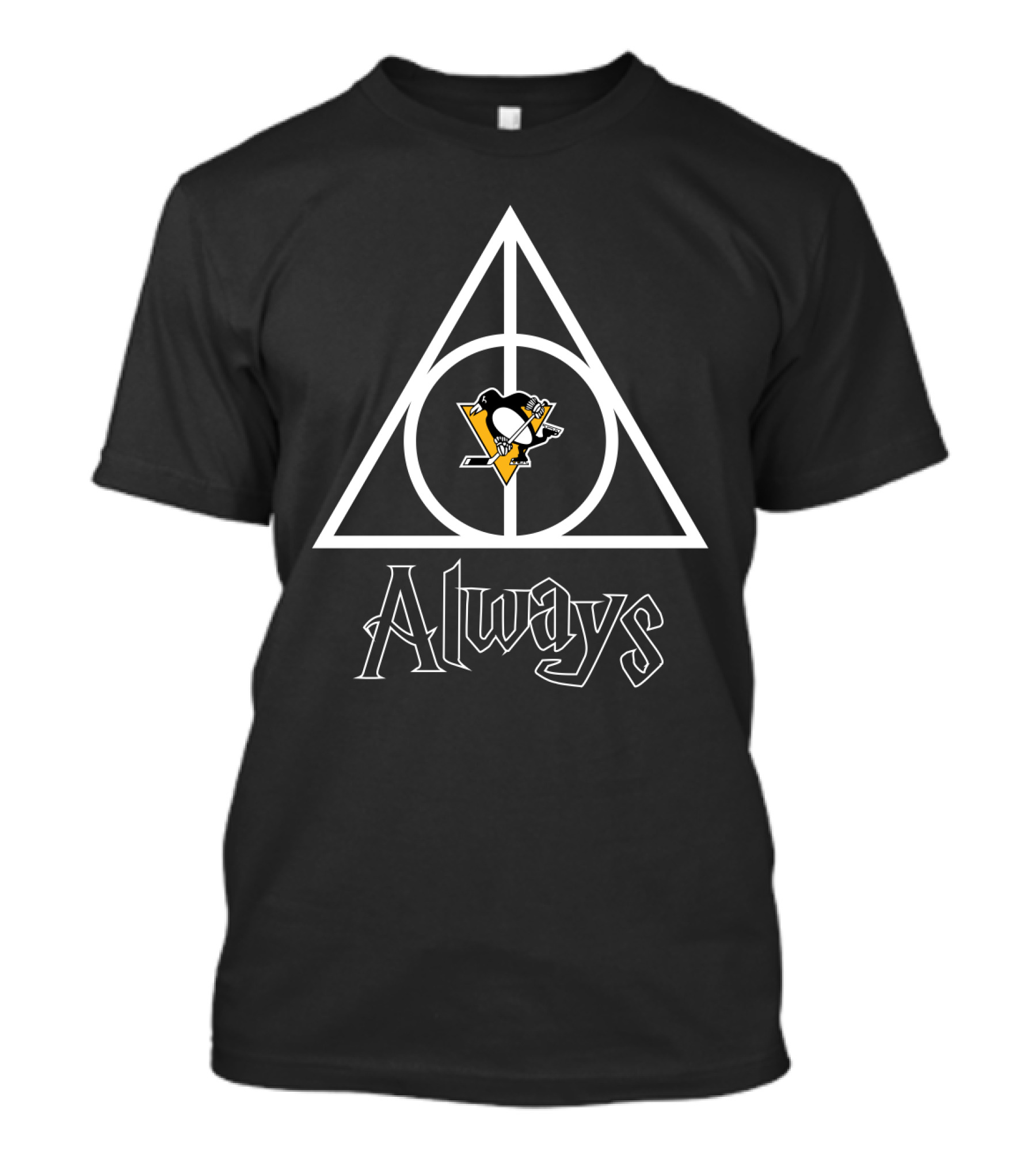 Pittsburgh Penguins Deathly Hallows Always T-Shirt