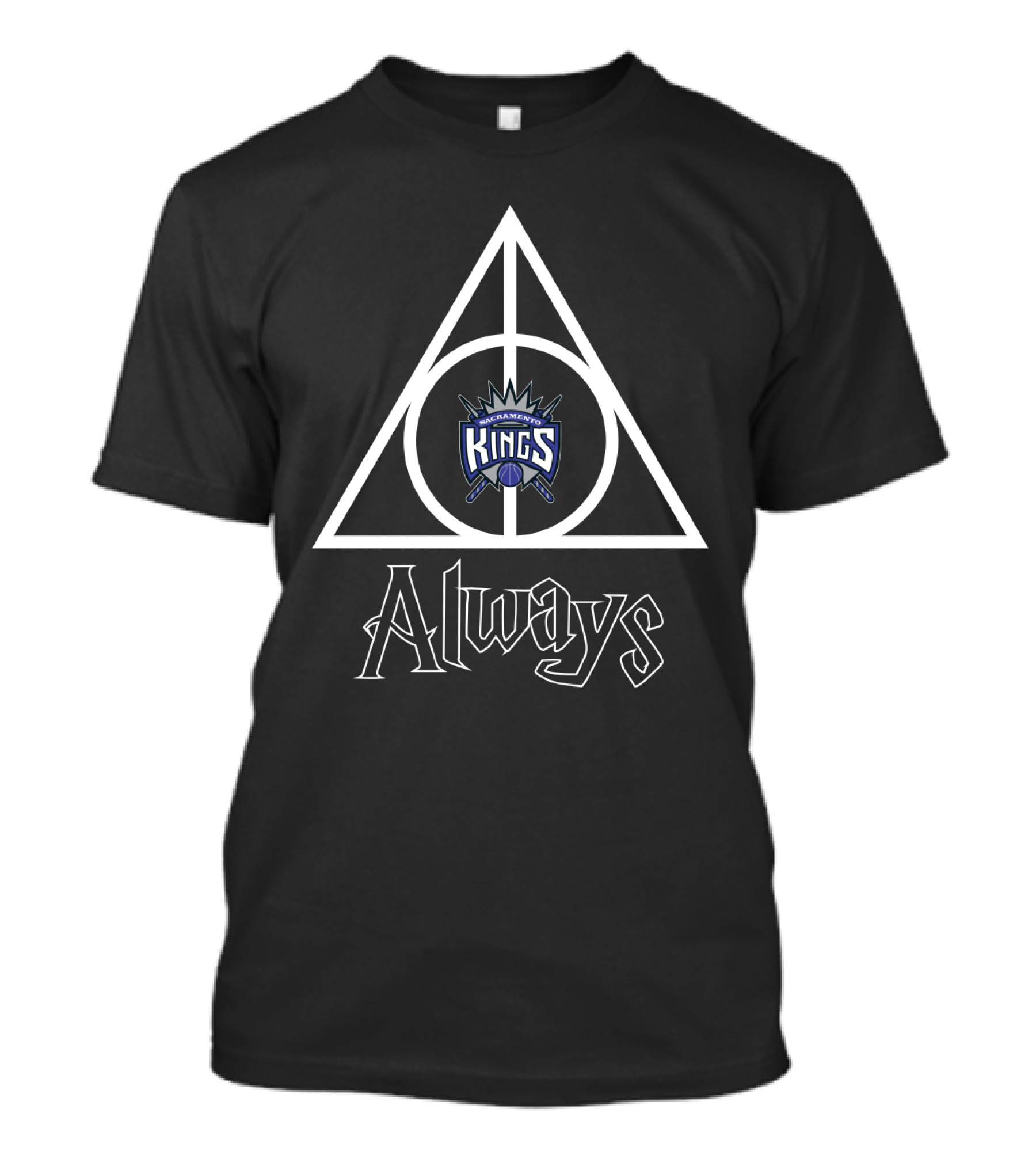 Sacramento Kings Deathly Hallows Always T-Shirt