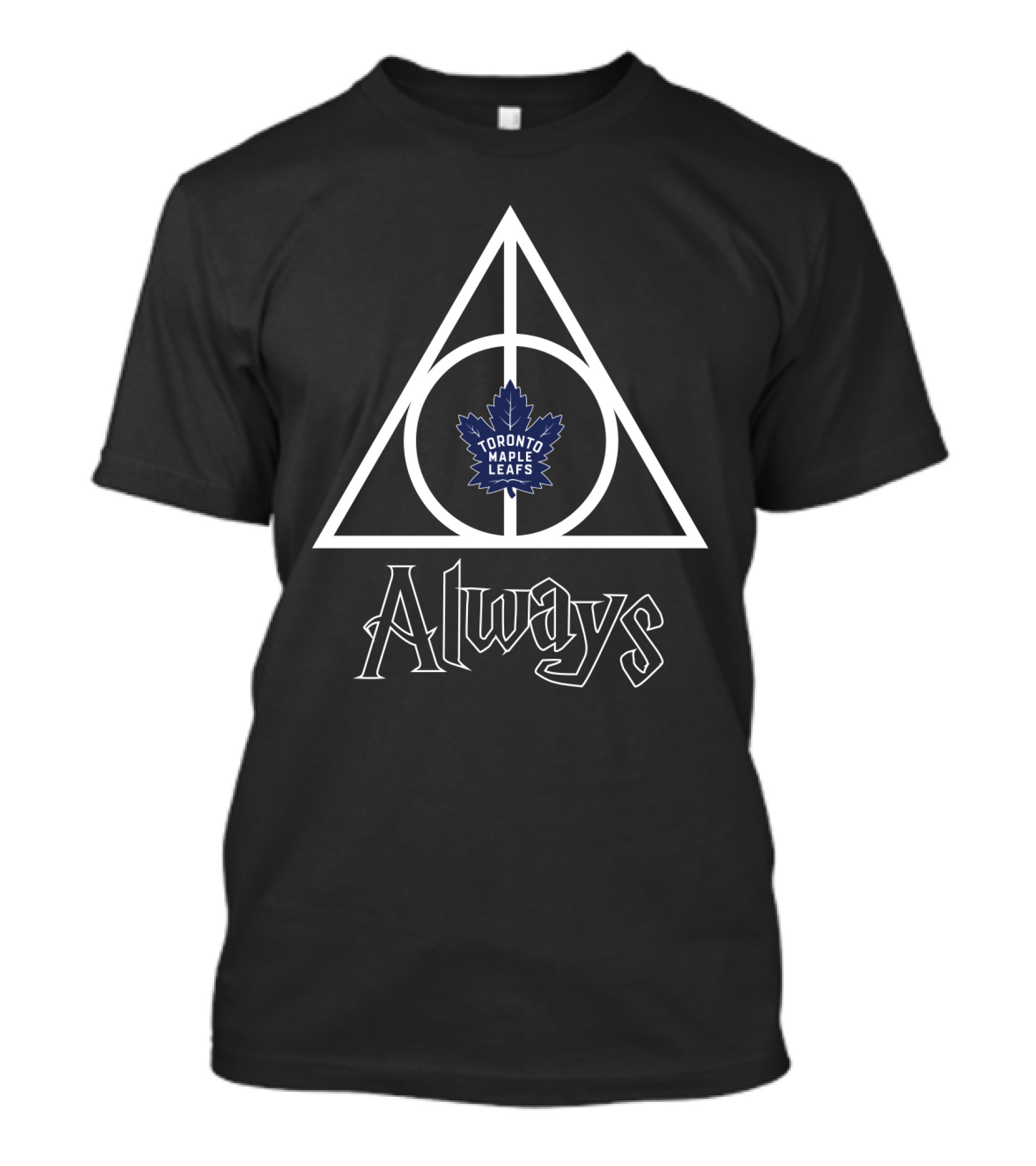 Toronto Maple Leafs Always Deathly Hallows Symbol Integration T-Shirt
