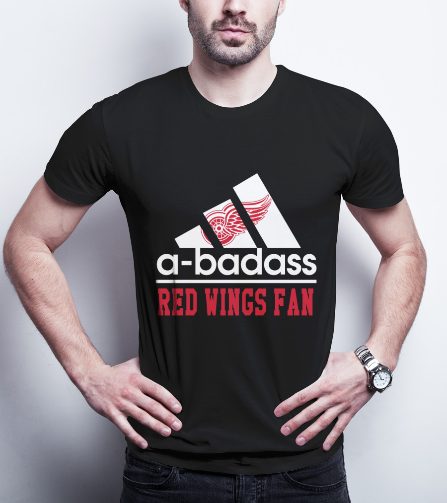Detroit Red Wings Fan A-badass T-Shirt