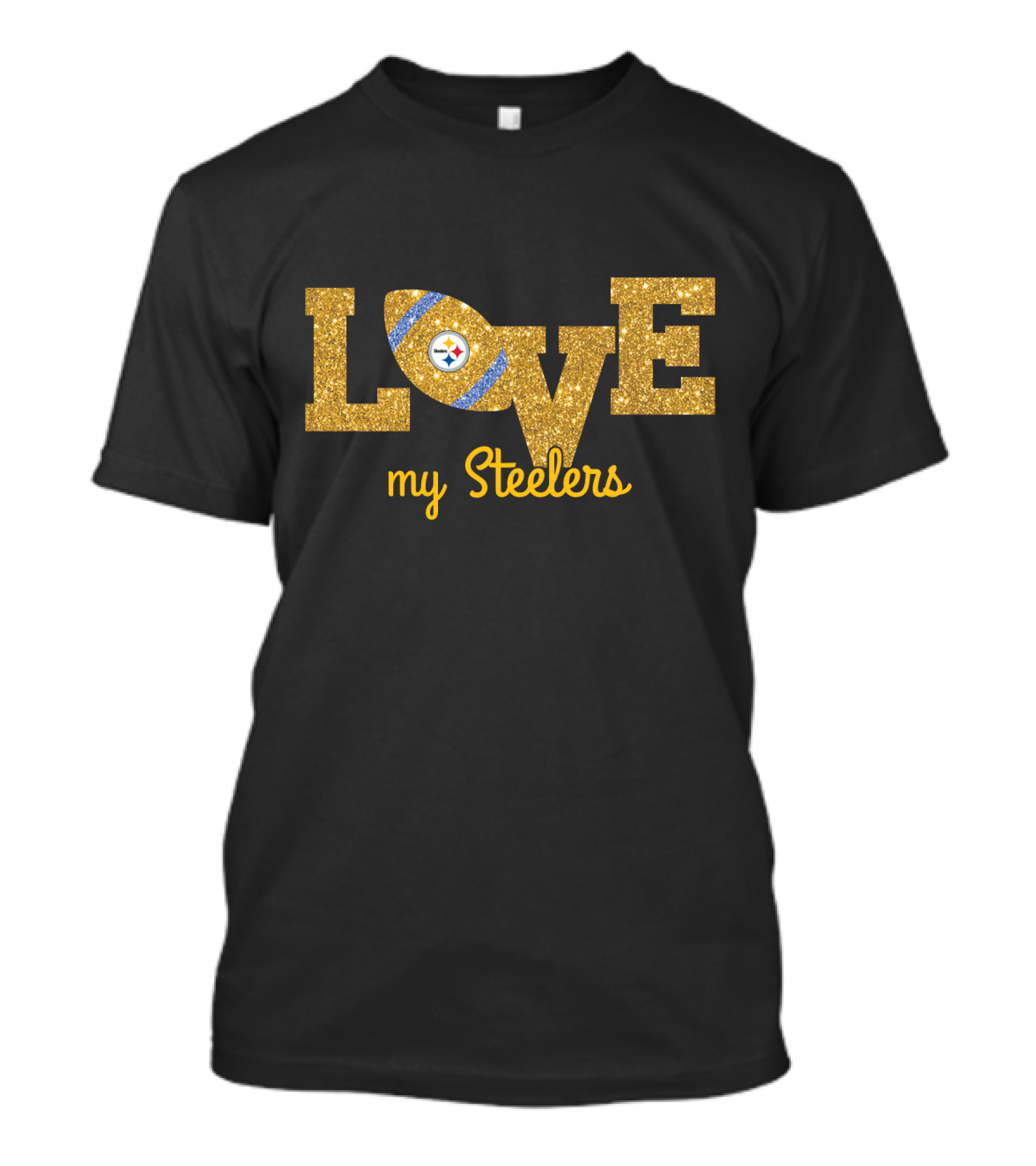 Love My Steelers Football Fan T-Shirt