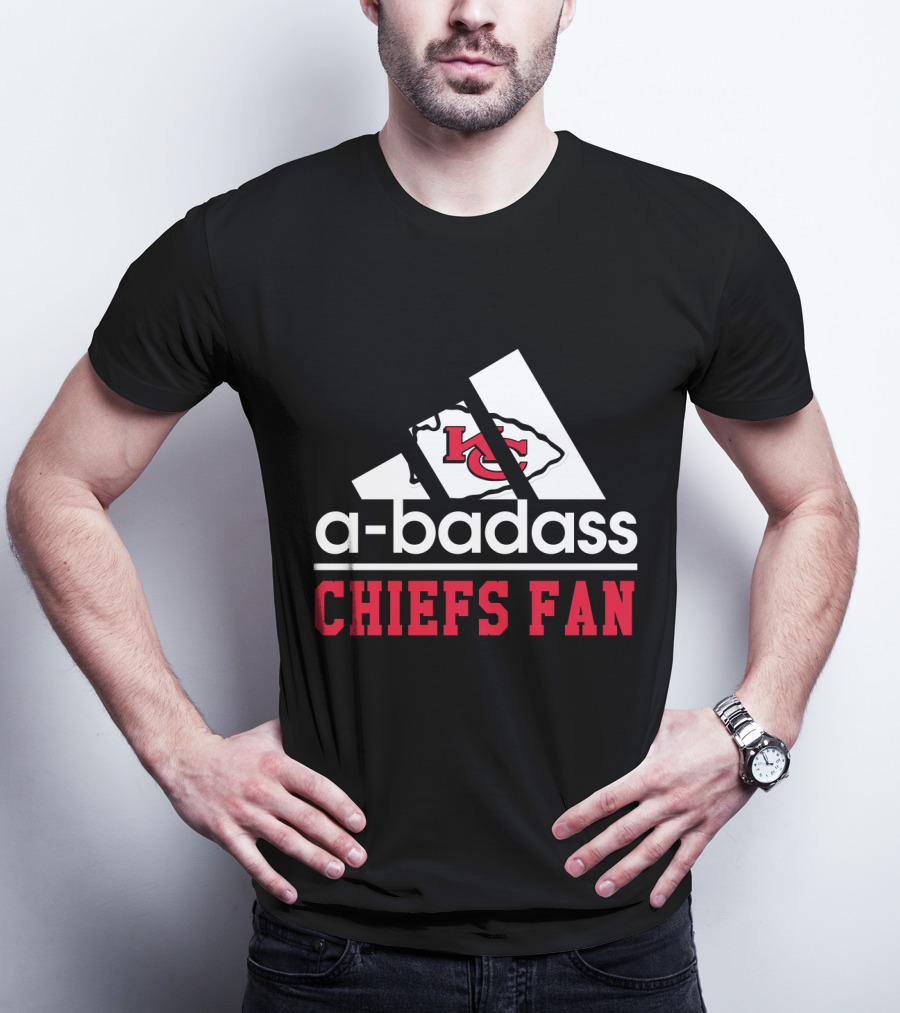 A-Badass Chiefs Fan Kansas City Chiefs T-Shirt