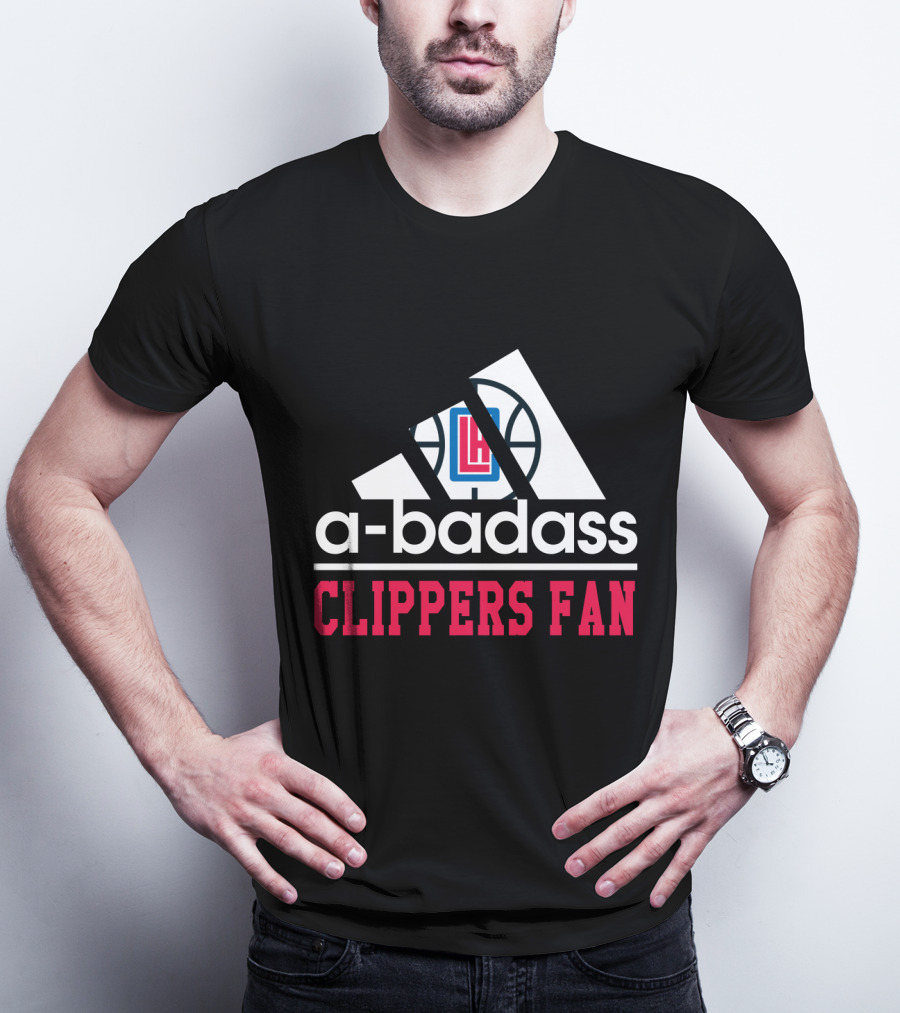 A-Badass Clippers Fan T-Shirt