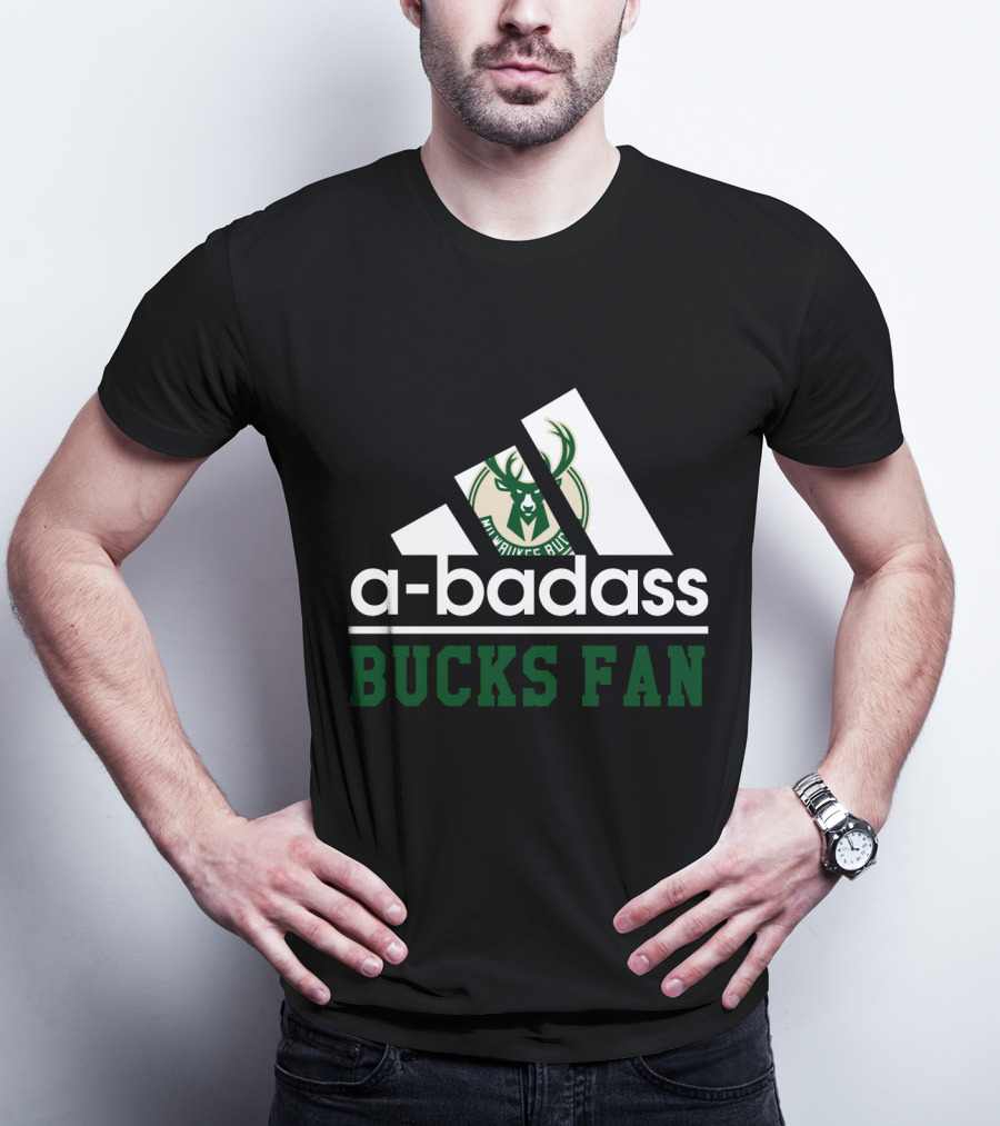 A-Badass Milwaukee Bucks Fan T-Shirt