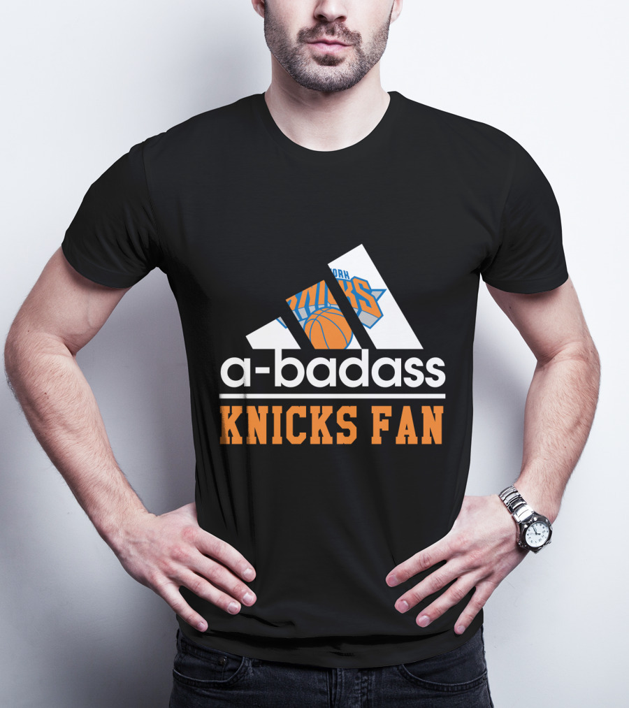 New York Knicks A-Badass Fan Basketball T-Shirt
