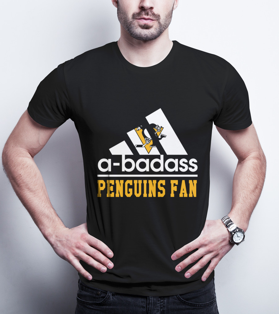 Pittsburgh Penguins Fan A-Badass T-Shirt