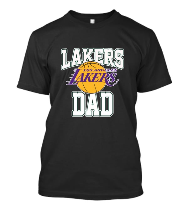 Los Angeles Lakers Best Dad Father's Day T-Shirt