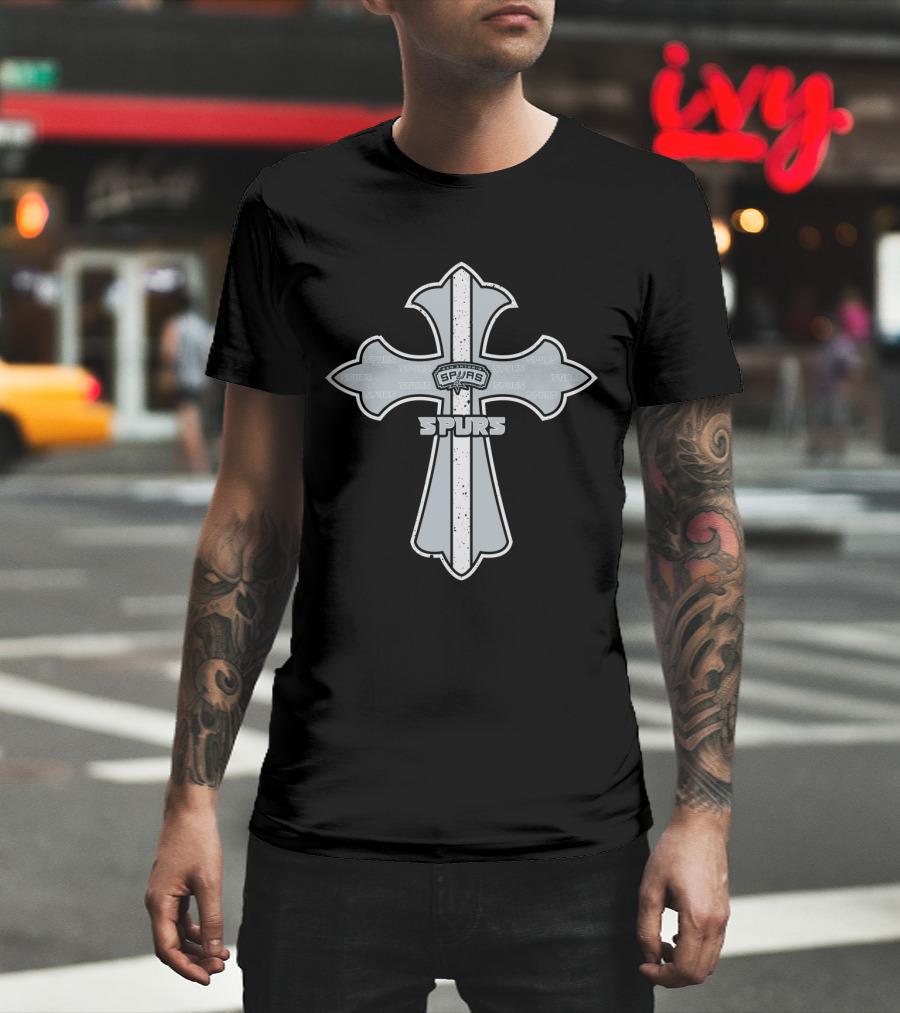 Spurs Cross For Jesus San Antonio Fans T-Shirt