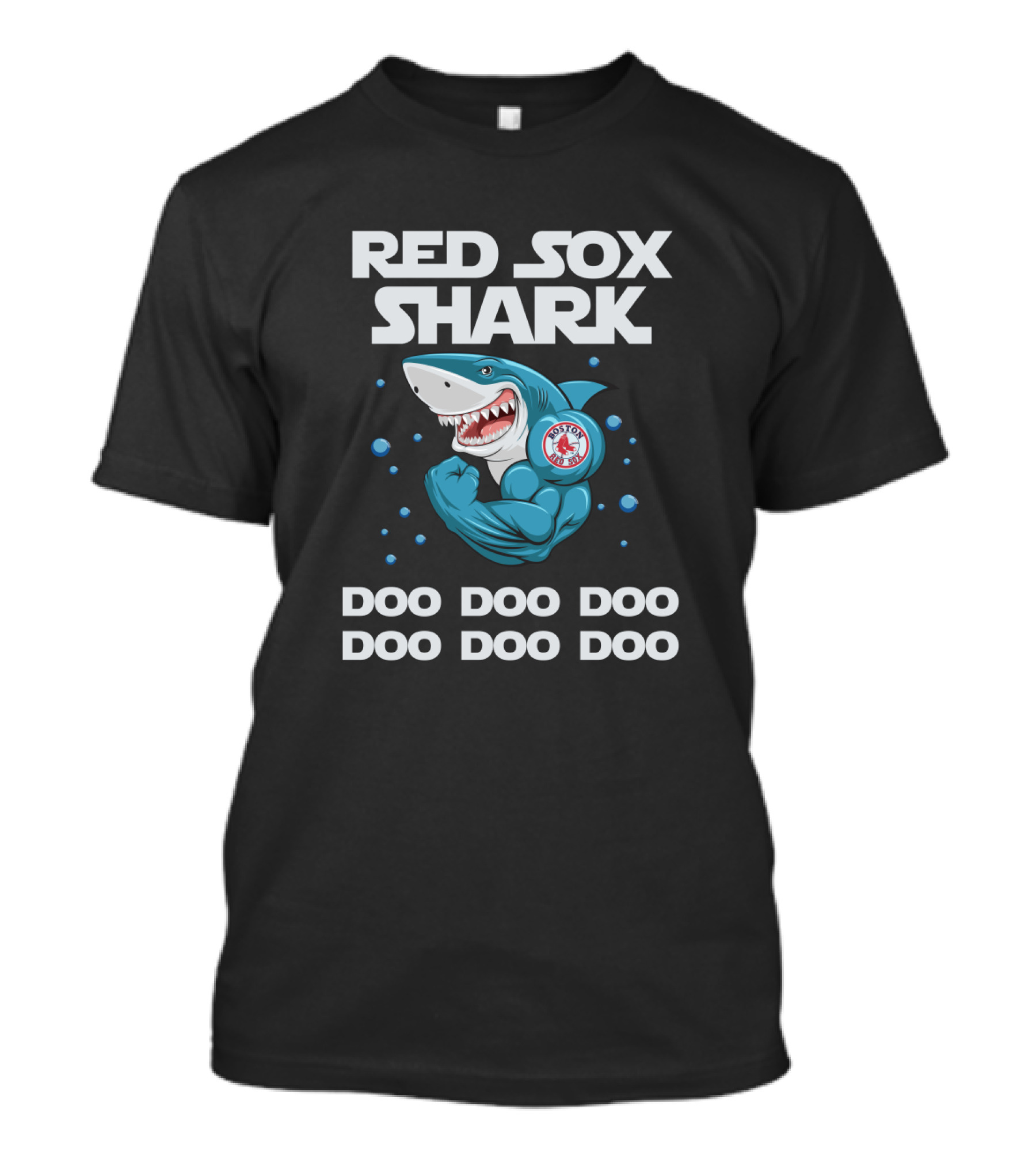 Boston Red Sox Shark Doo Doo Doo MLB T-Shirt