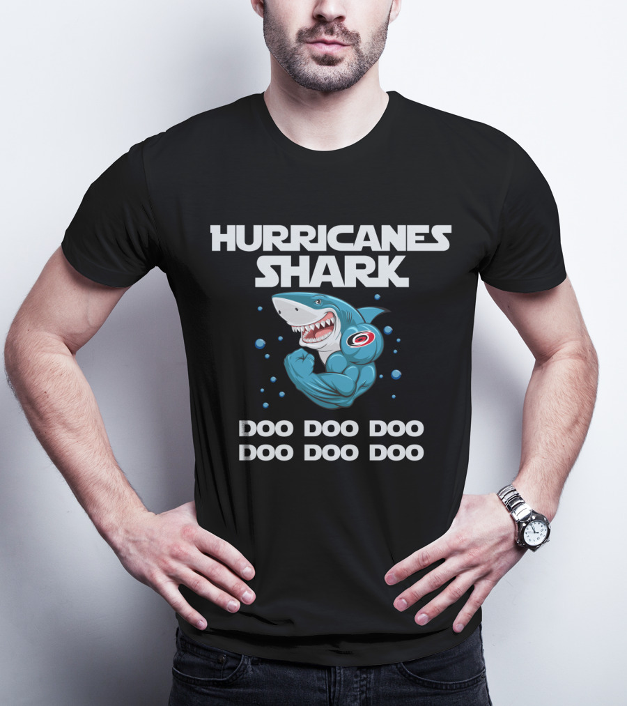 Hurricanes Shark Doo Doo Doo Nhl Carolina T-Shirt