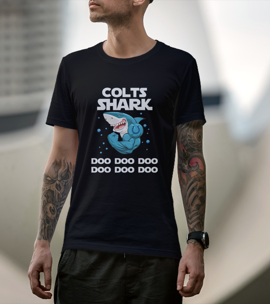 Colts Shark Doo Doo Doo Doo Doo Doo T-Shirt