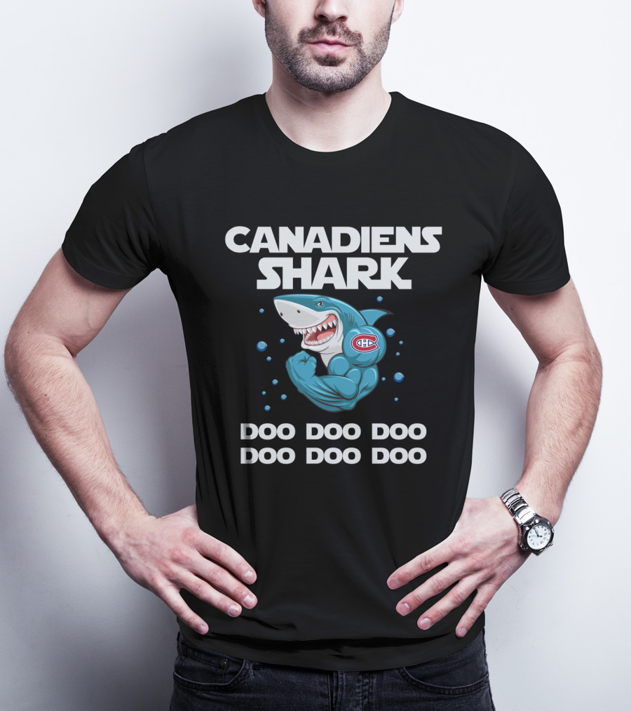 Canadiens Shark Doo Doo Doo Nhl T-Shirt
