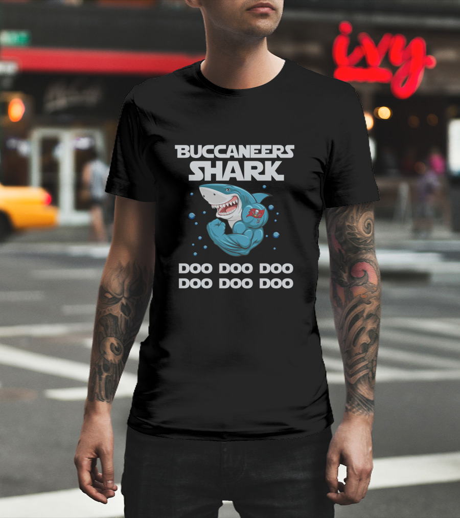 Buccaneers Shark Doo Doo Doo Tampa Bay Buccaneers NFL T-Shirt