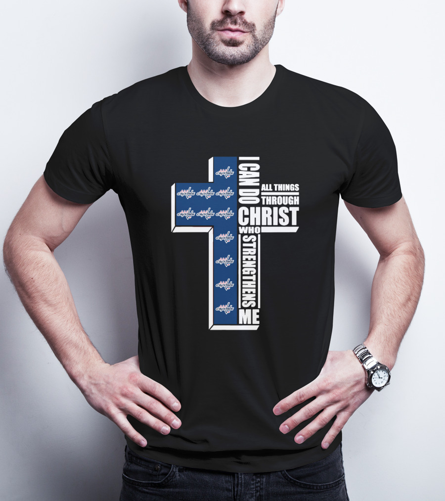 Washington Capitals I Can Do All Things Through Christ Who Strengthens Me T-Shirt