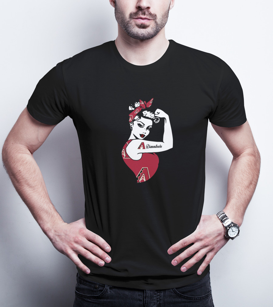Unbreakable Arizona Diamondbacks Strong Girl Empowerment T-Shirt