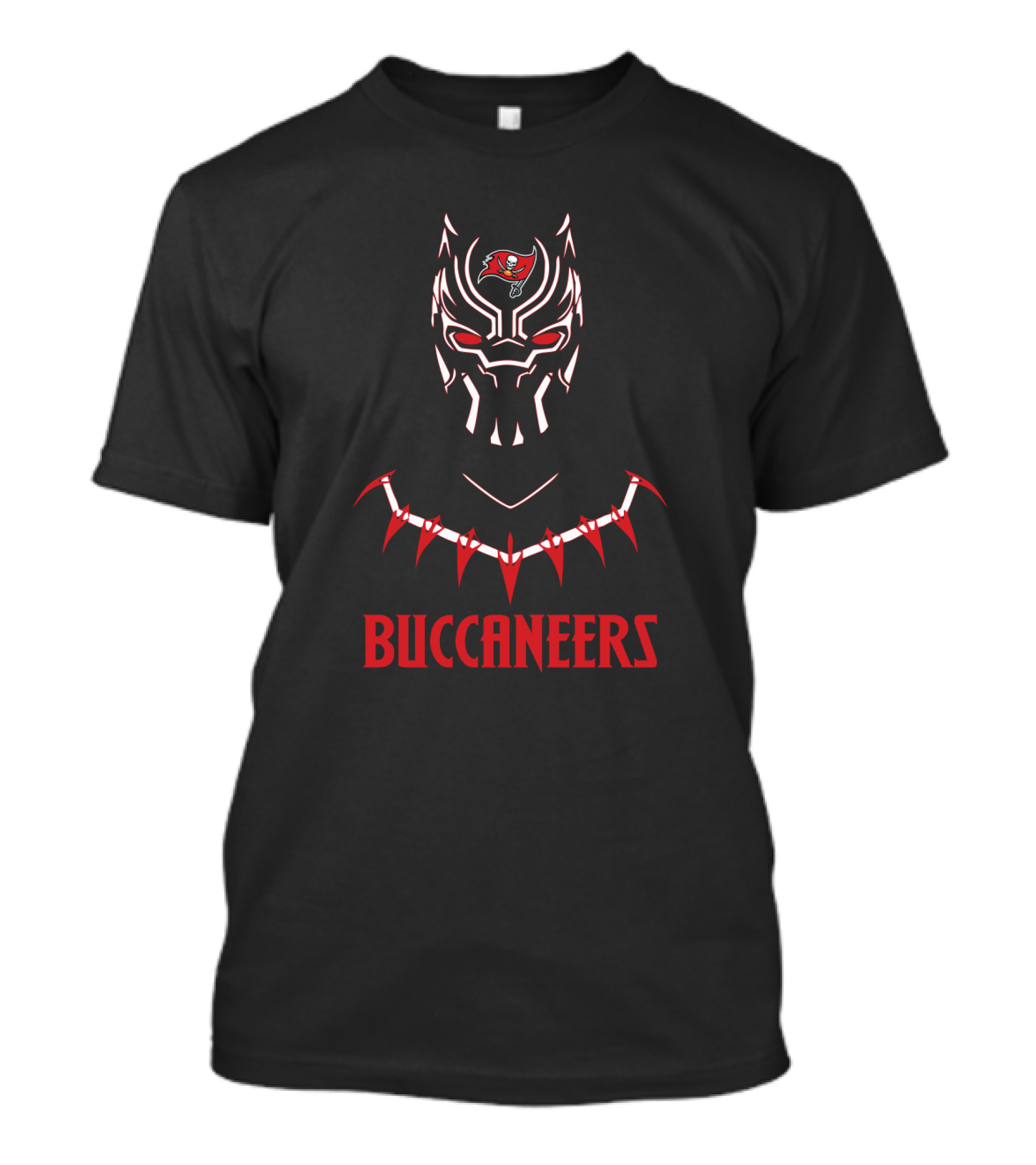 Buccaneers NFL Fans Unite With Black Panther Inspired T-Shirt