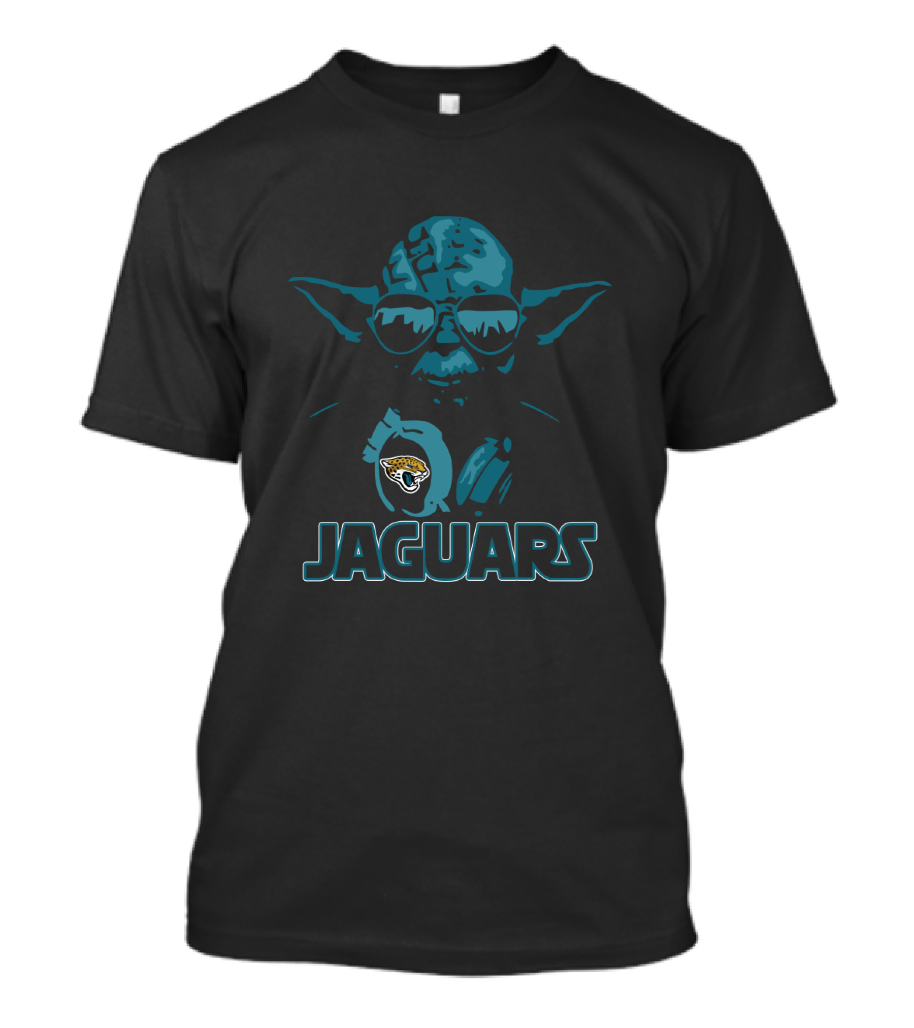 Yoda Star Wars Jacksonville Jaguars Fans Jaguars T-Shirt