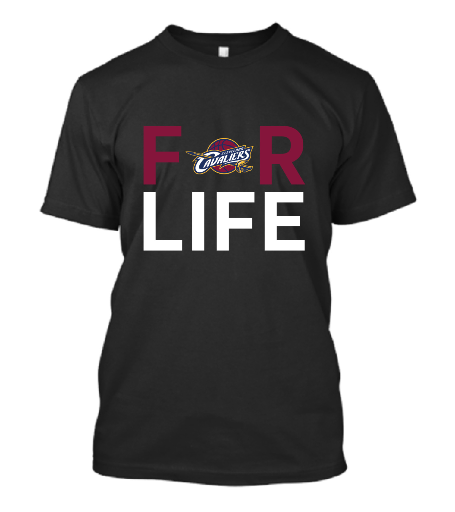 Cleveland Cavaliers Logo For Life Fans T-Shirt