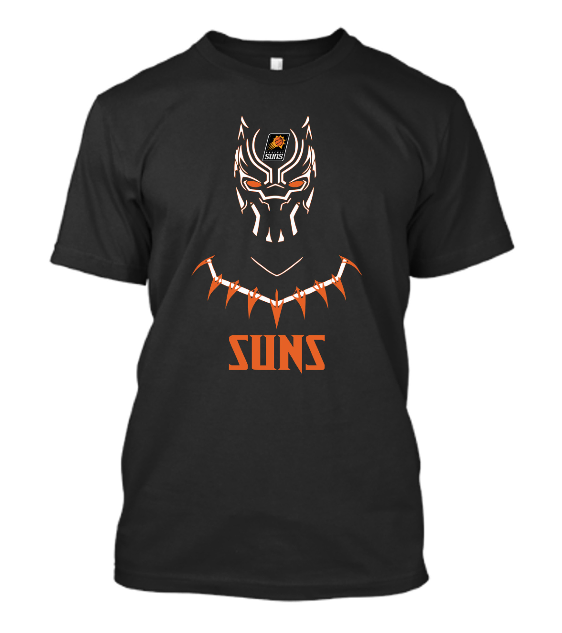 Black Panther Phoenix Suns Fusion Fans T-Shirt