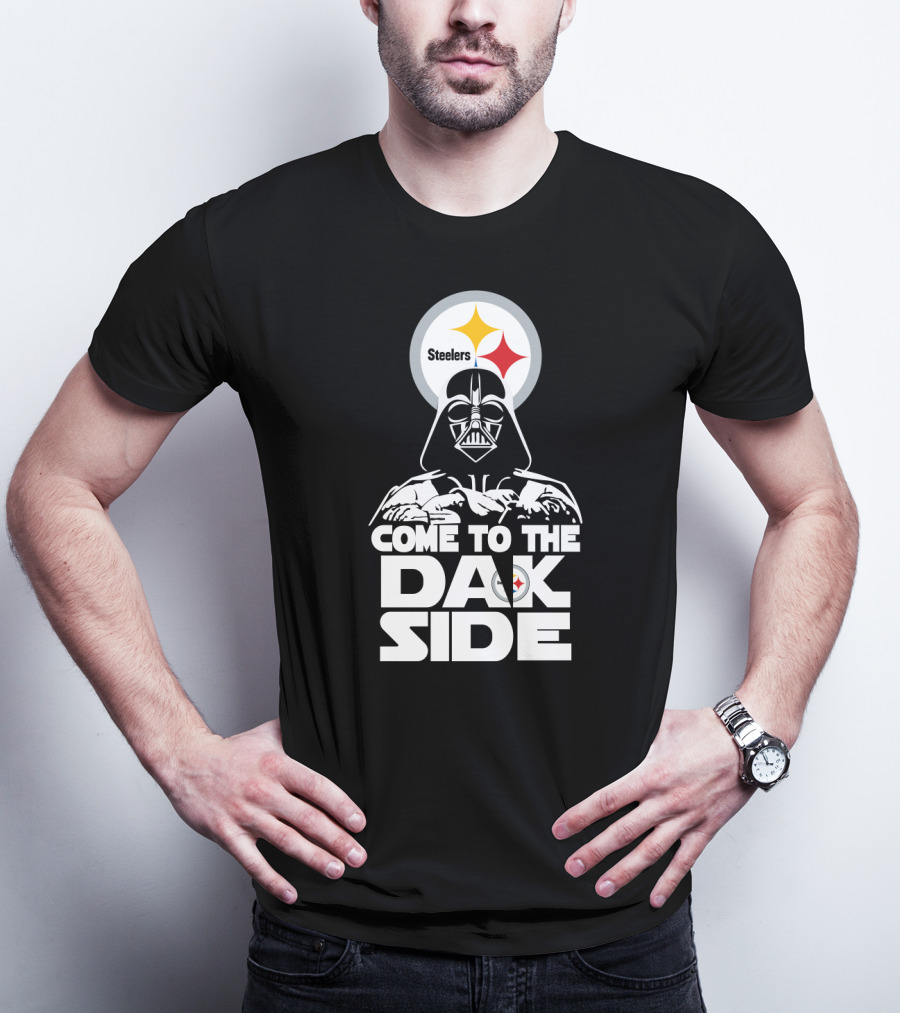 Darth Vader Come To The Dark Side Steelers Fans T-Shirt