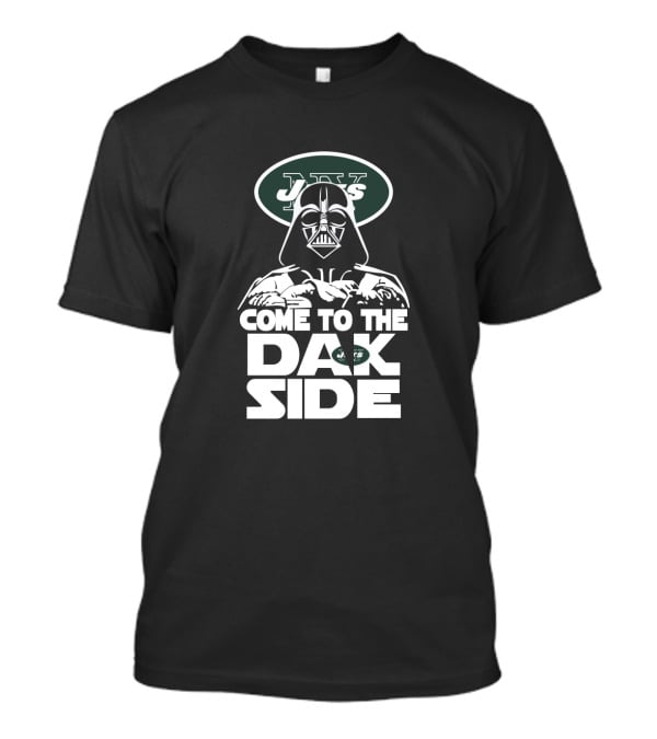 Jets Darth Vader Come To The Dark Side T-Shirt