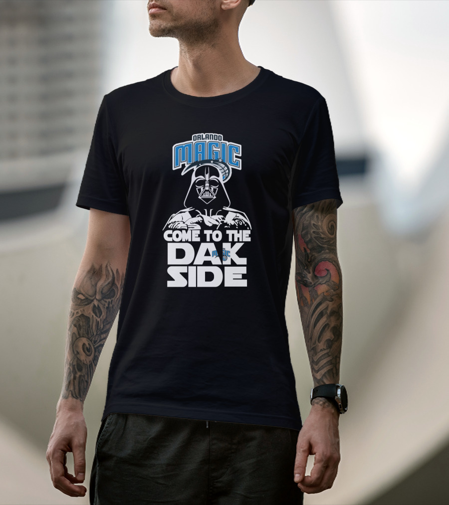 Orlando Magic Darth Vader Come To The Dark Side T-Shirt