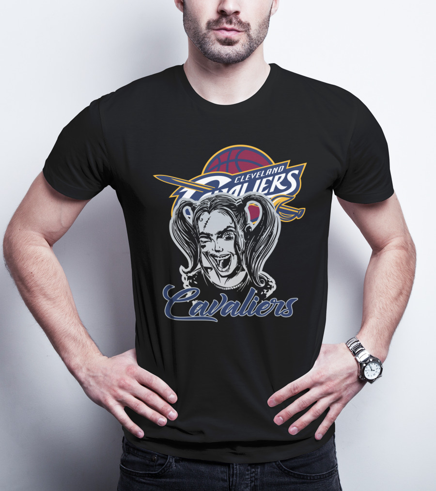 Harley Quinn Cleveland Cavaliers Fans T-Shirt