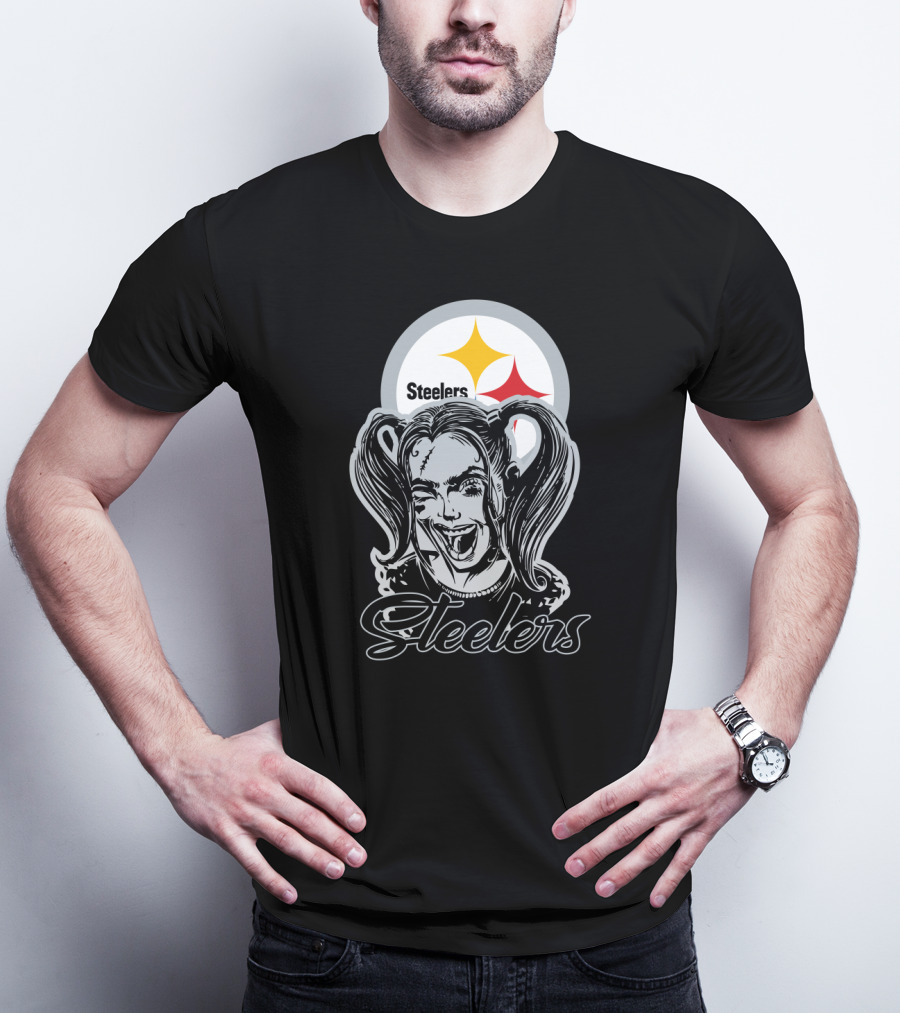 Steelers Harley Quinn Fans Pittsburgh Steelers T-Shirt