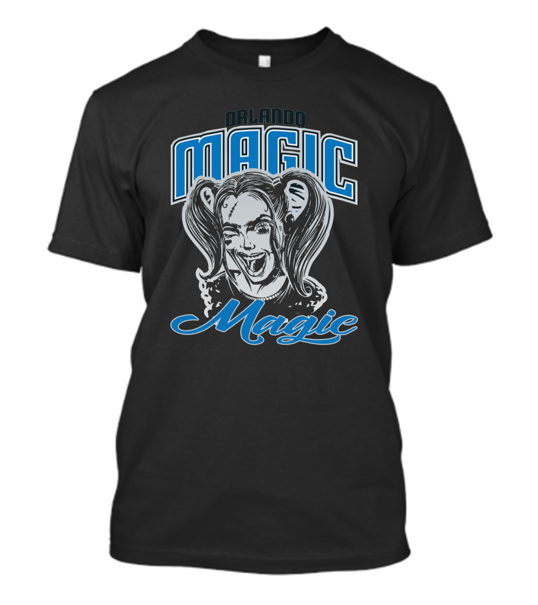 Orlando Magic Fans Harley Quinn Mashup T-Shirt