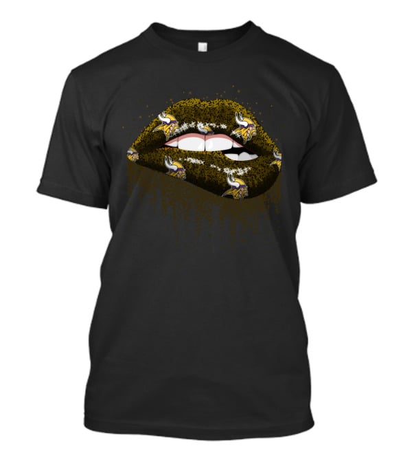 Minnesota Vikings Lips T-Shirt