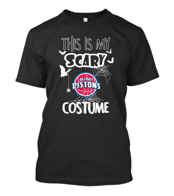This Is My Scary Detroit Pistons Costume T-Shirt