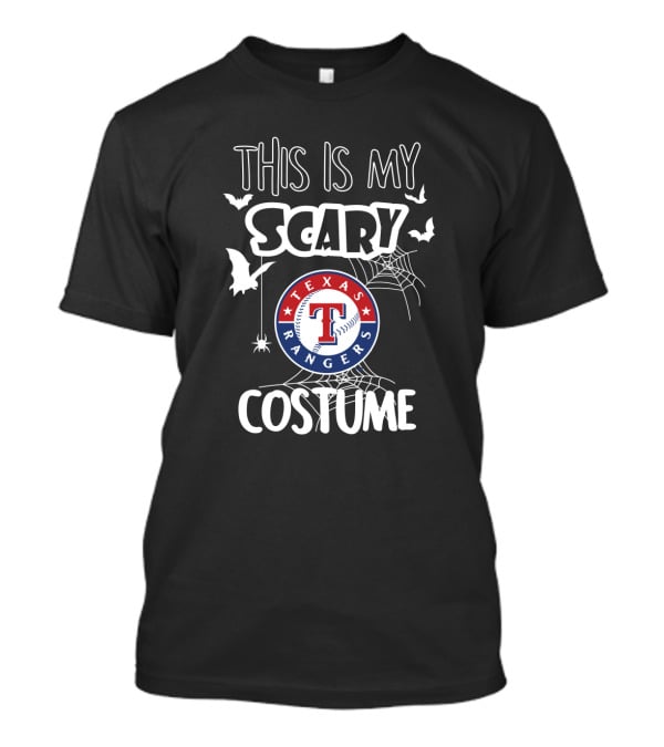This Is My Scary Texas Rangers Costume T-Shirt