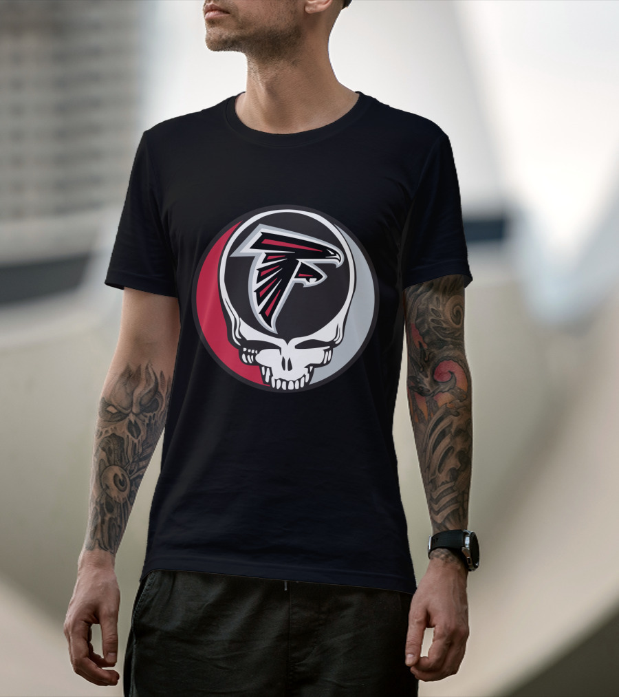 Grateful Dead Steal Your Face Atlanta Falcons Fans T-Shirt