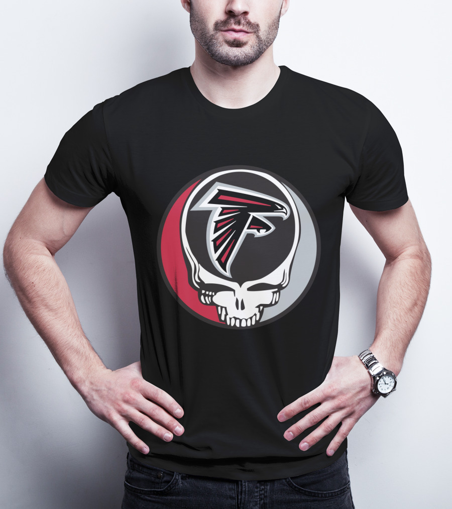 Grateful Dead Steal Your Face Atlanta Falcons Fans T-Shirt