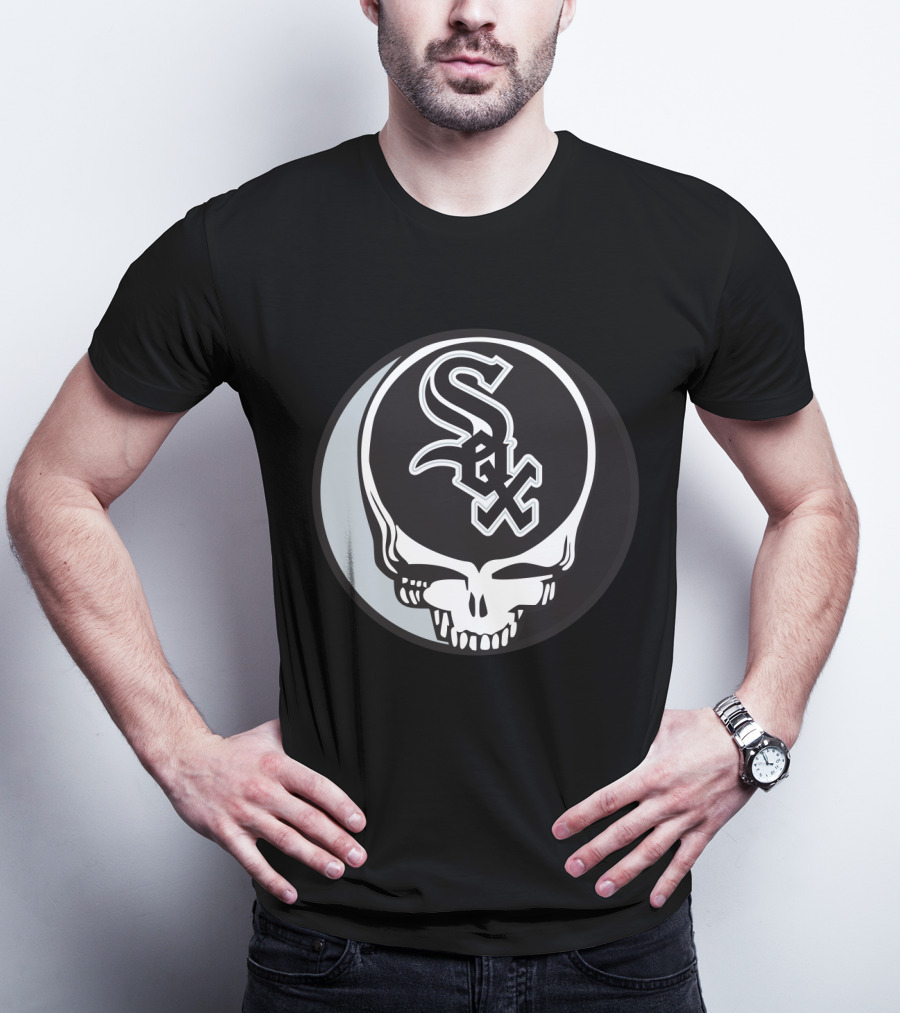 Grateful Dead Steal Your Face Chicago White Sox Fan Mashup T-Shirt