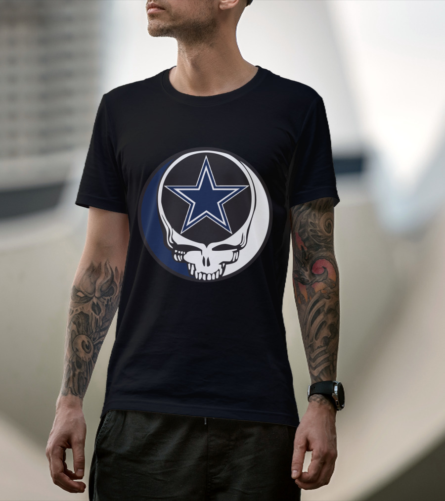 Grateful Dead Steal Your Face Dallas Cowboys Star T-Shirt